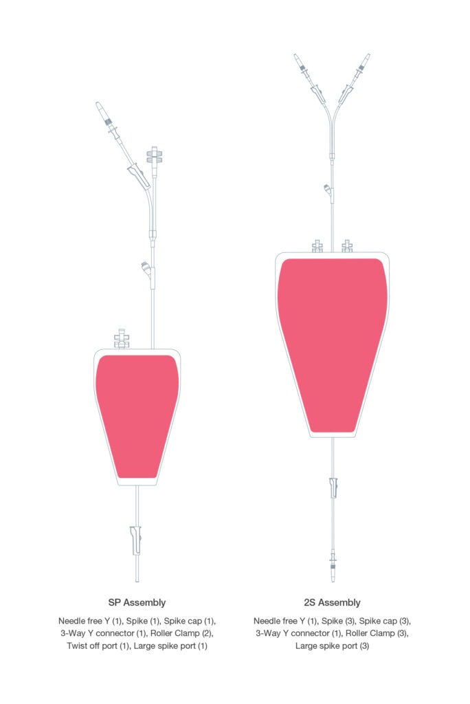 Conical PVC Transfer Bag - CellBios